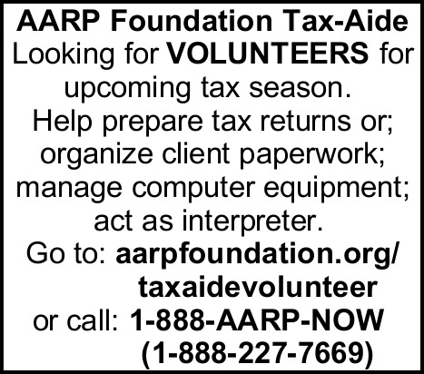Volunteers, AARP Foundation